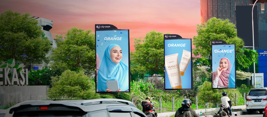 City Vision Launches New Digital Billboards Outside Jakarta