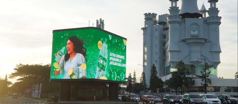 LED Iconic BSD as Bold and Effective Advertising Media